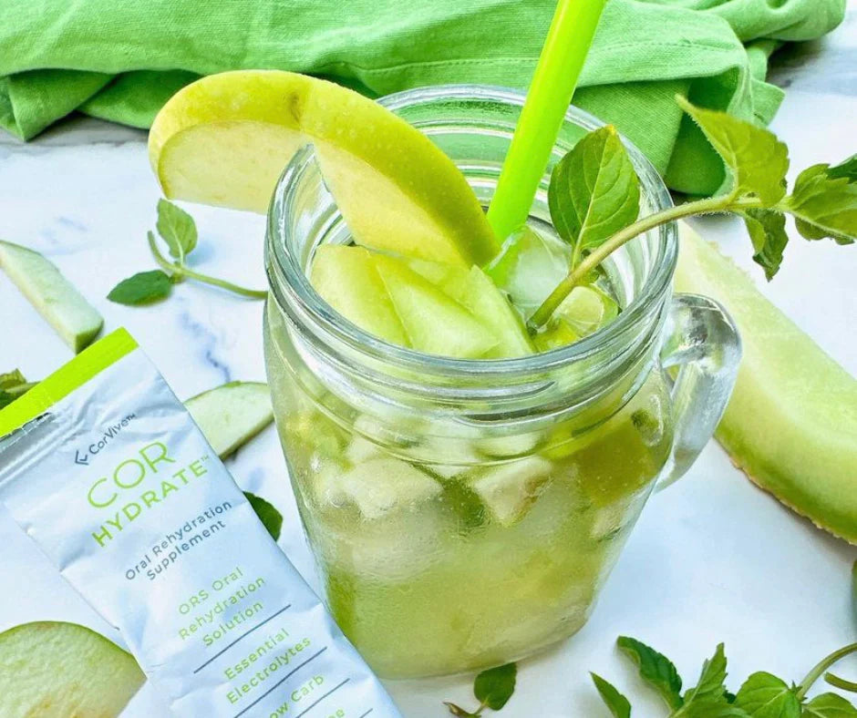 Refreshing Apple Melon Mint Mocktail Summer Sensation Recipe