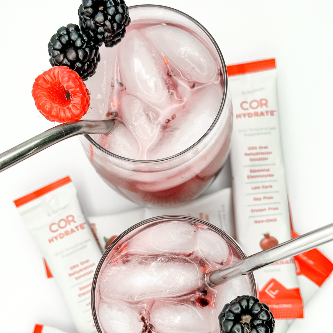 Ginger Berry Pomegranate Mocktail