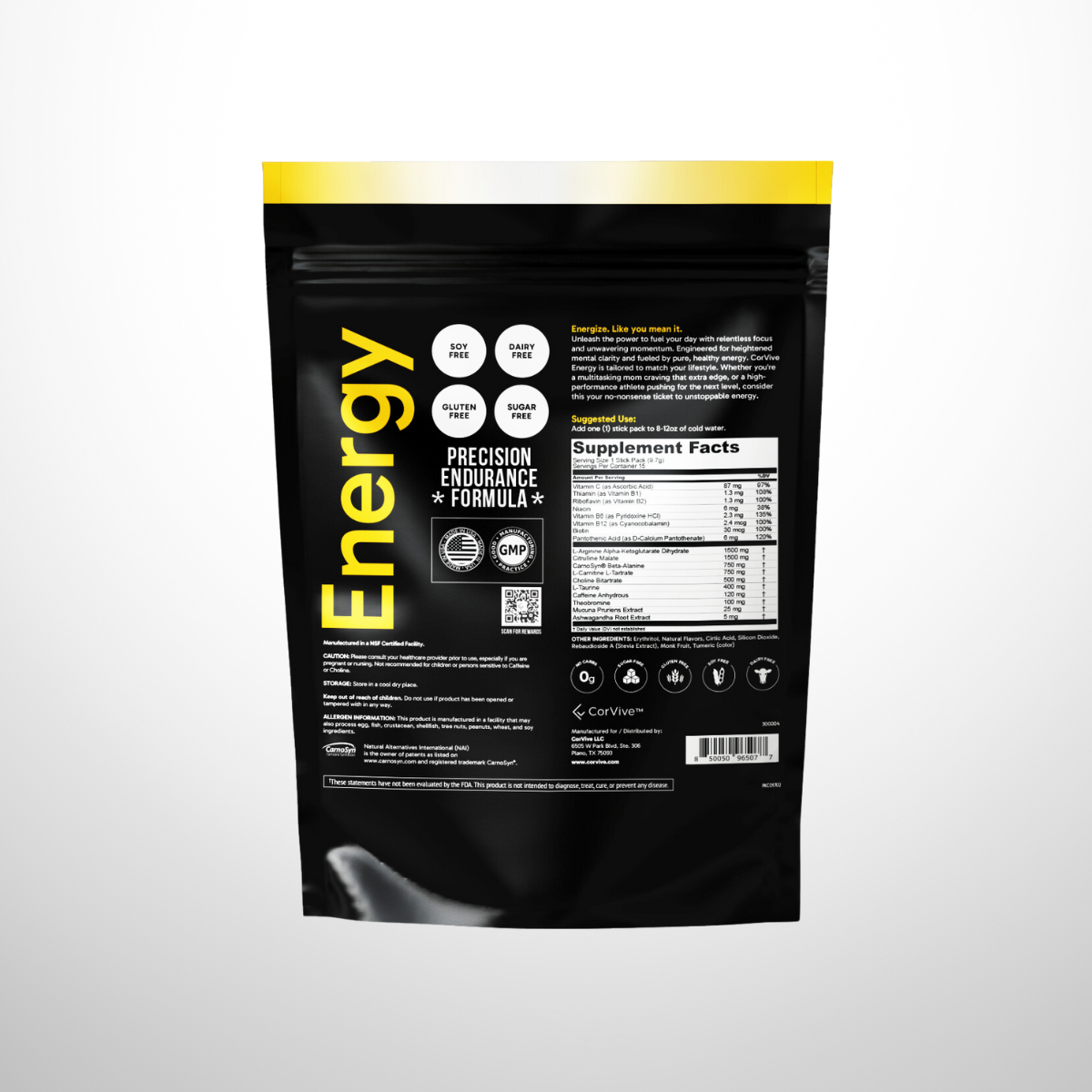 Enhance Energy and Focus with CorVive's Energy Supplement