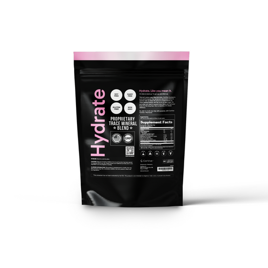 Stay Hydrated with COR HYDRATE Electrolyte Drink Mix from CorVive