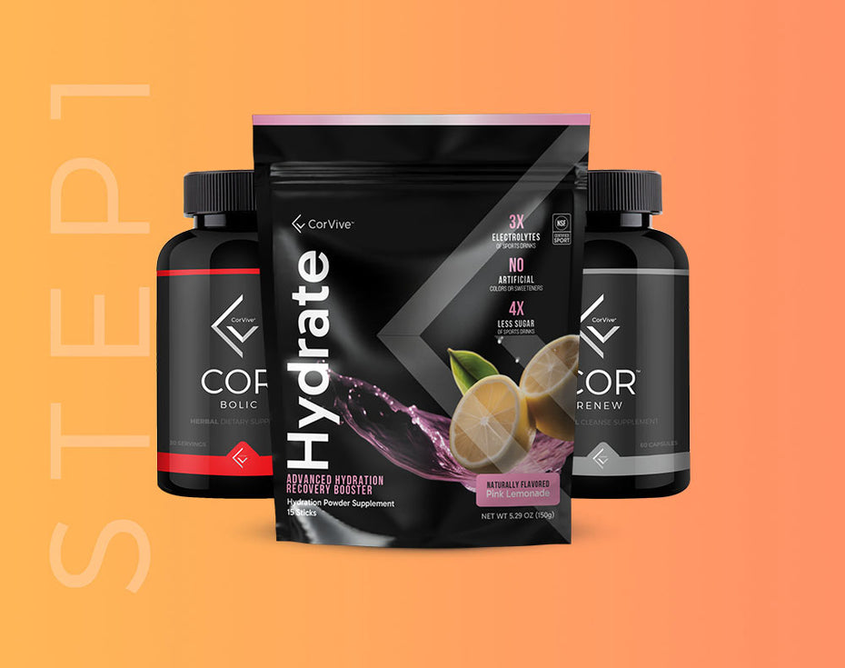 Revitalize Your Wellness Routine with CorVive's 3-Step Process – Corvive