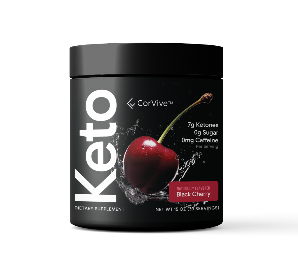 Maximize Ketosis with Black Cherry Flavored Keto BHB Complex – Corvive