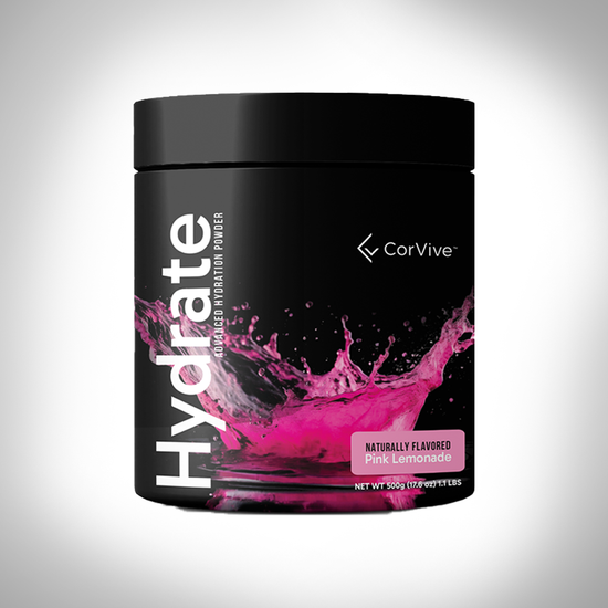 Stay Hydrated with COR HYDRATE Electrolyte Drink Mix from CorVive